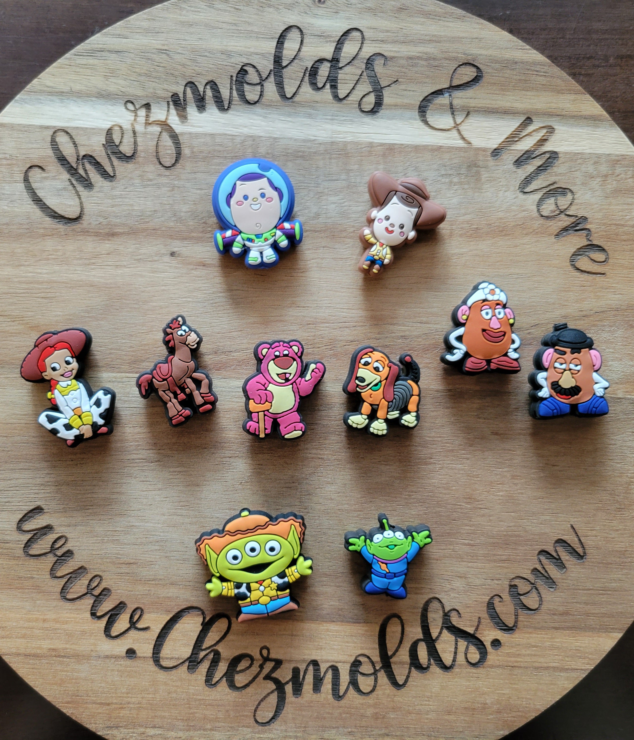 Toys movie- focal Bead – ChezMolds & More