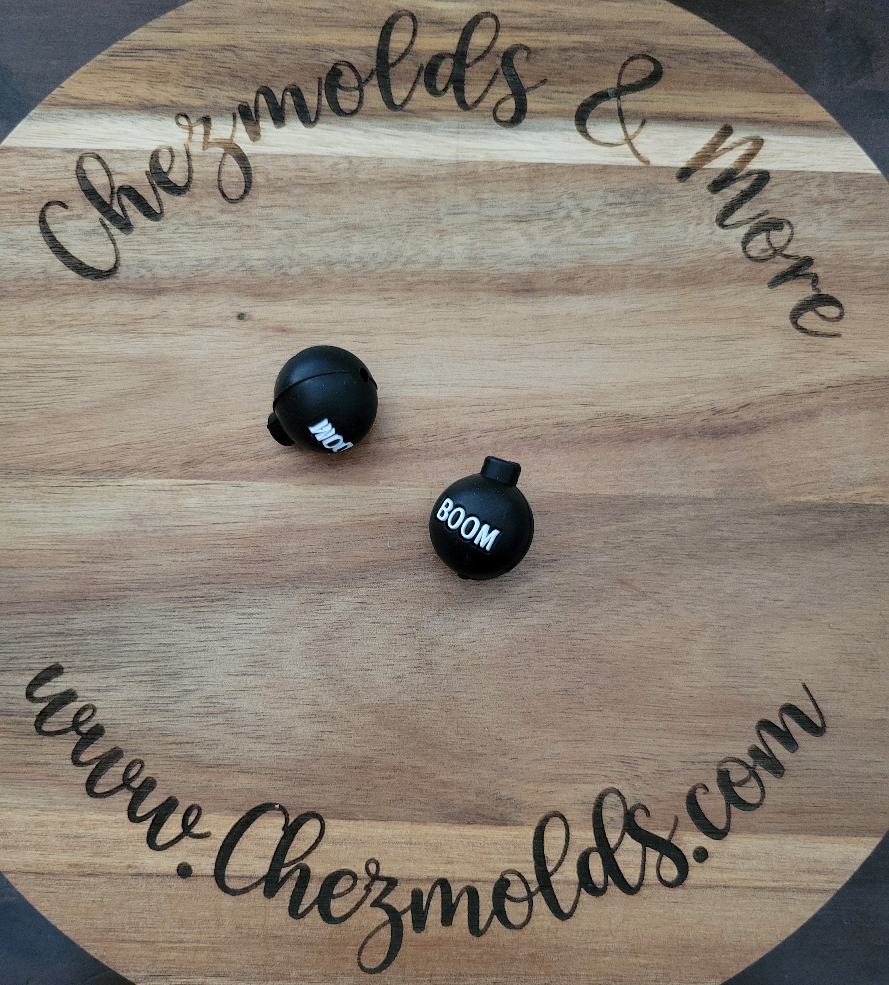 3d boom - Silicone focal Bead – ChezMolds & More