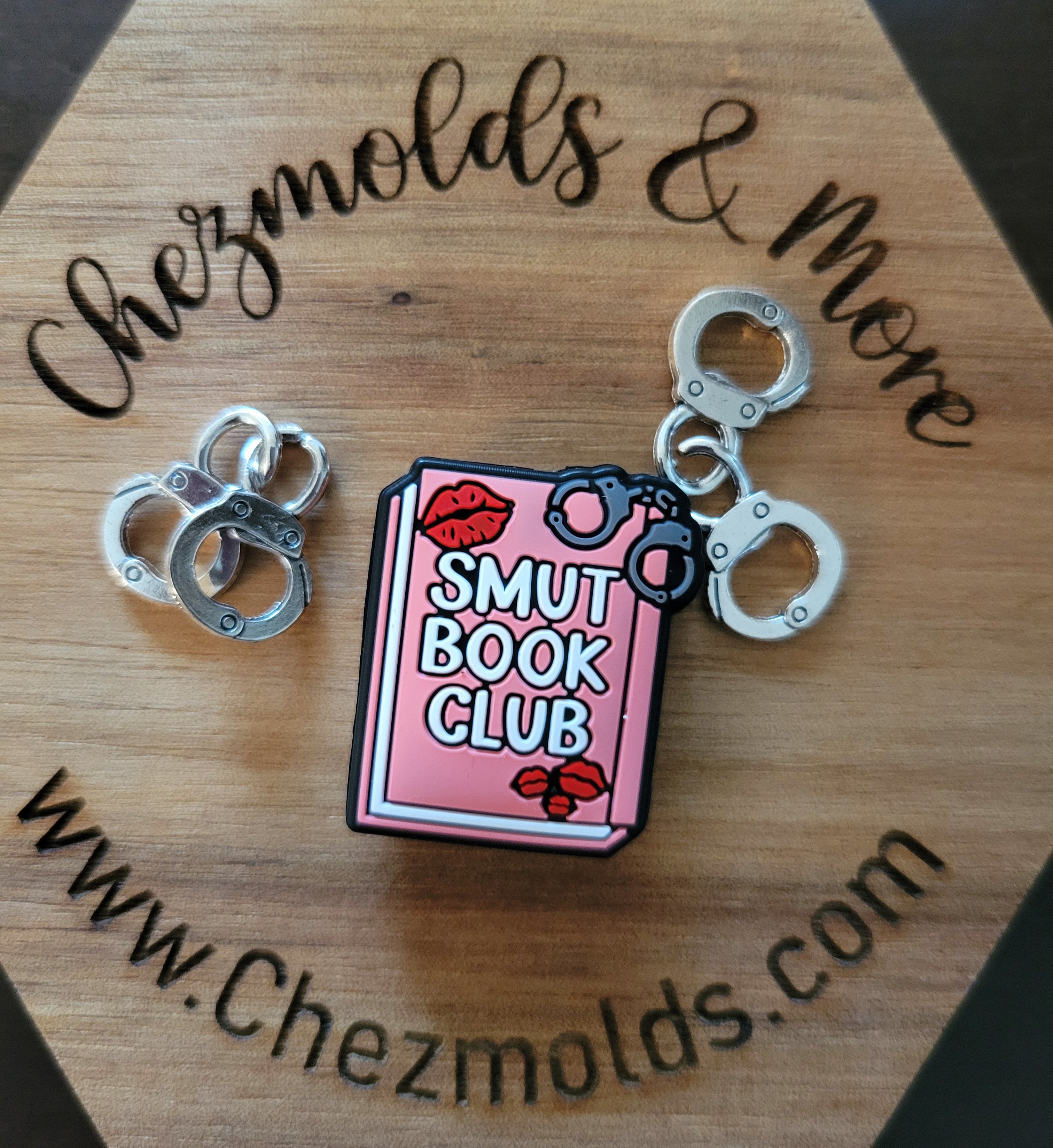 handcuff charm-single – ChezMolds & More