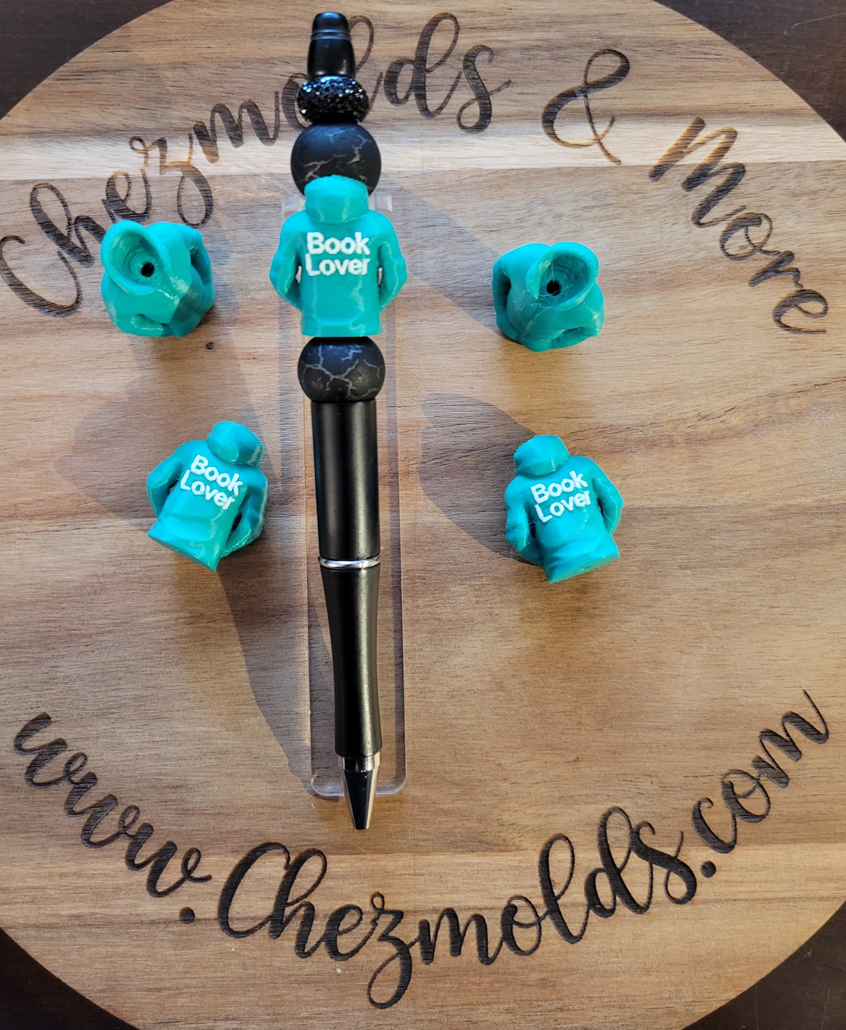 CE 3d printed focal -Book lover hoodie – ChezMolds & More