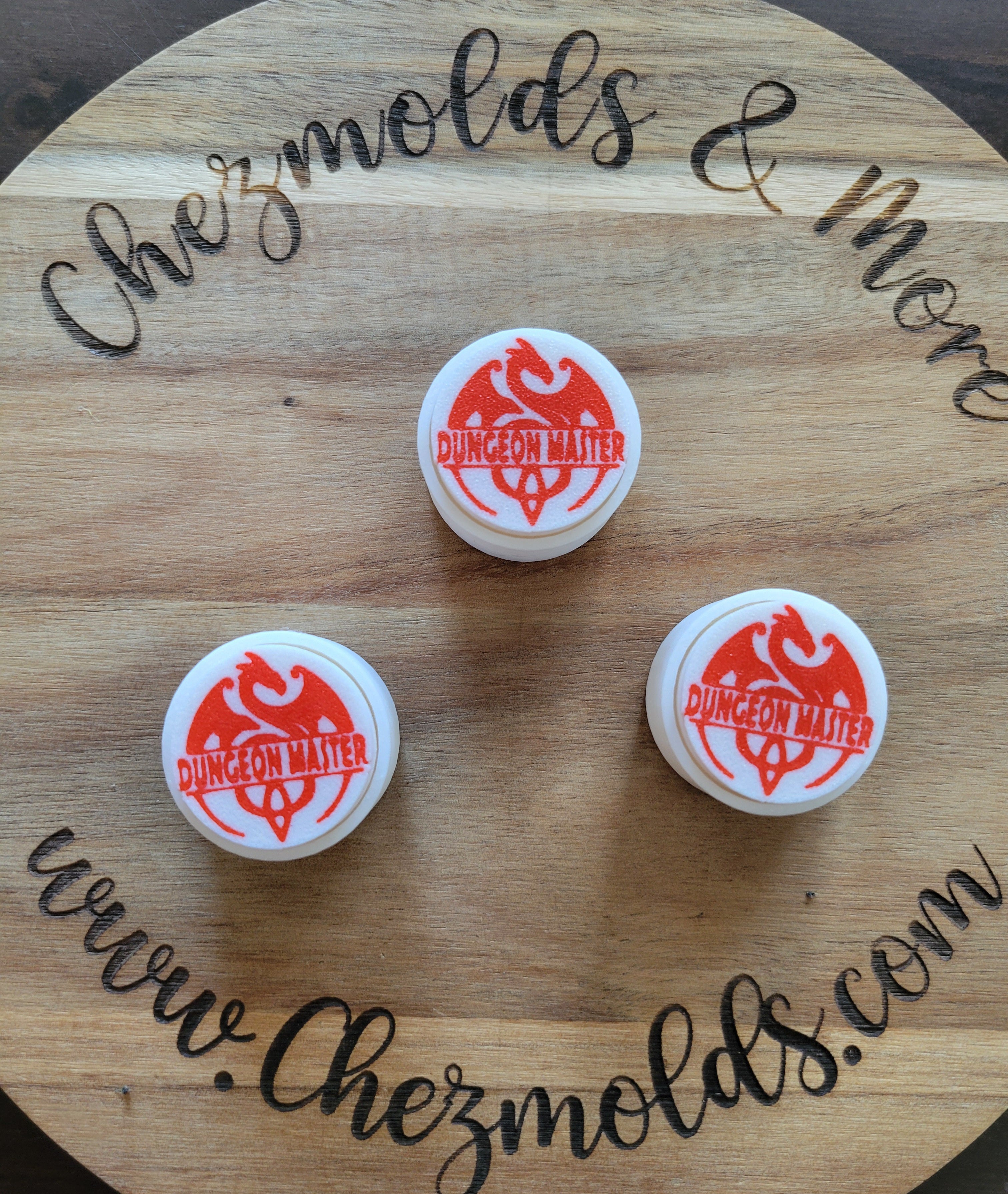 CE 3d printed fidget clicker-dungeon master – ChezMolds & More