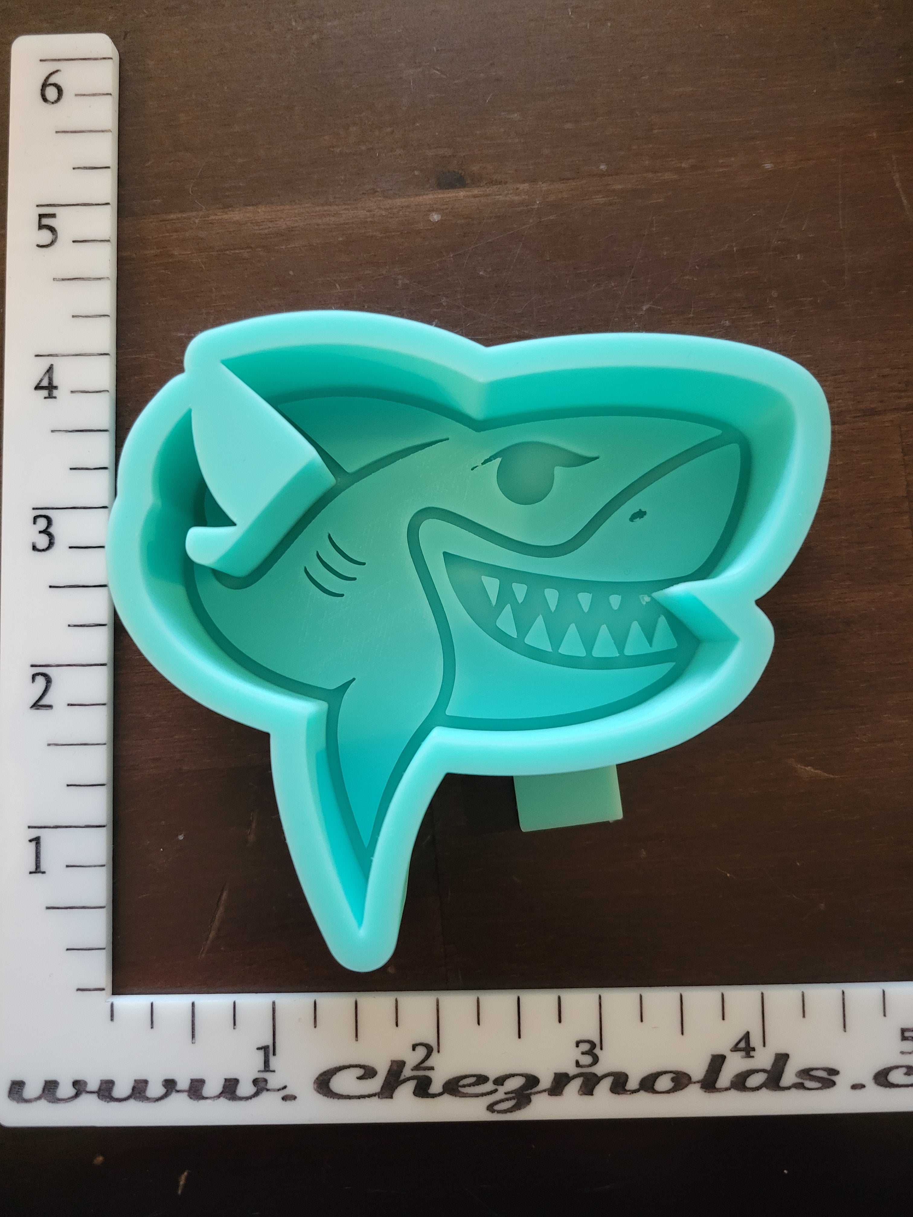 Freshie mold - shark – ChezMolds & More