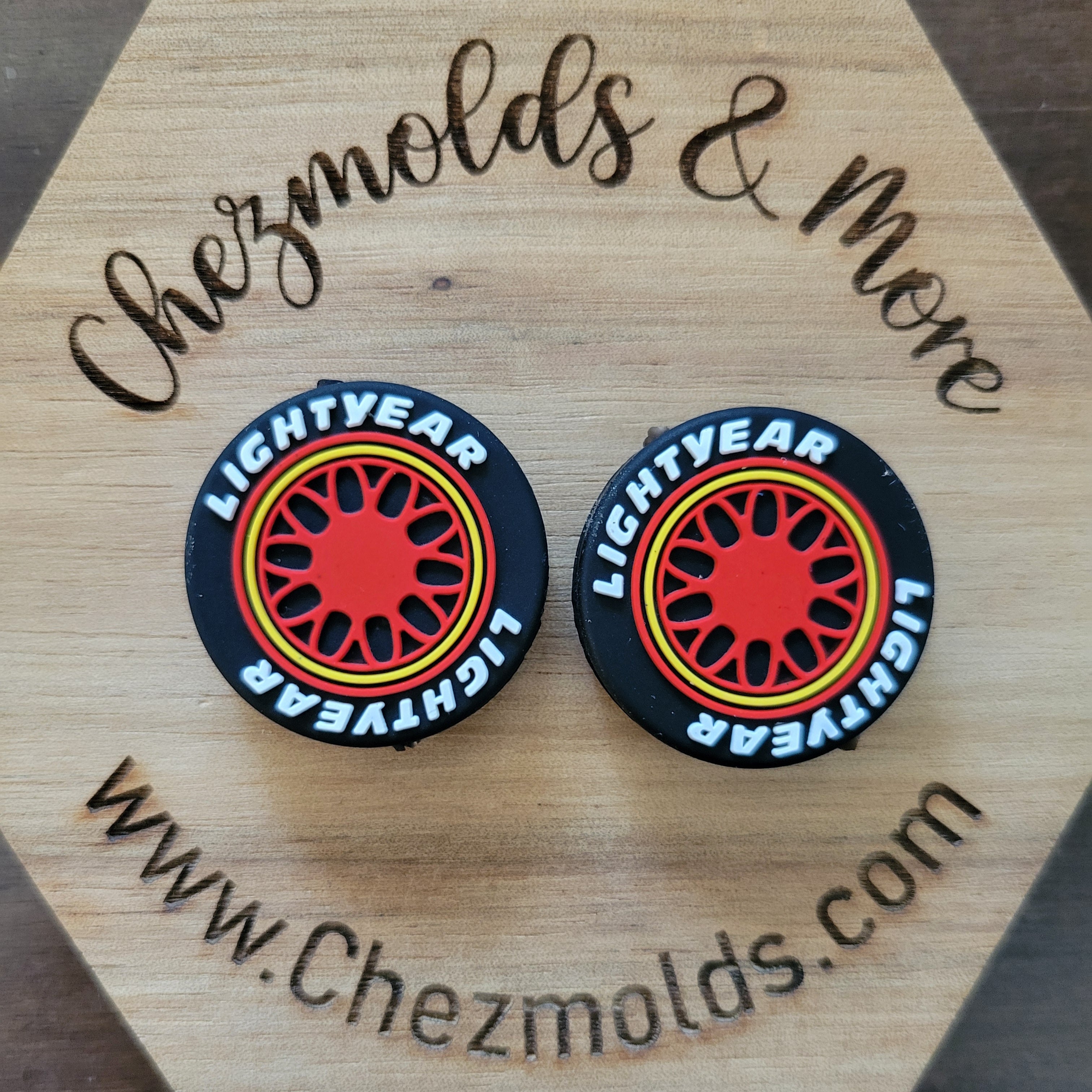 lightyear tire- Silicone focal Bead – ChezMolds & More