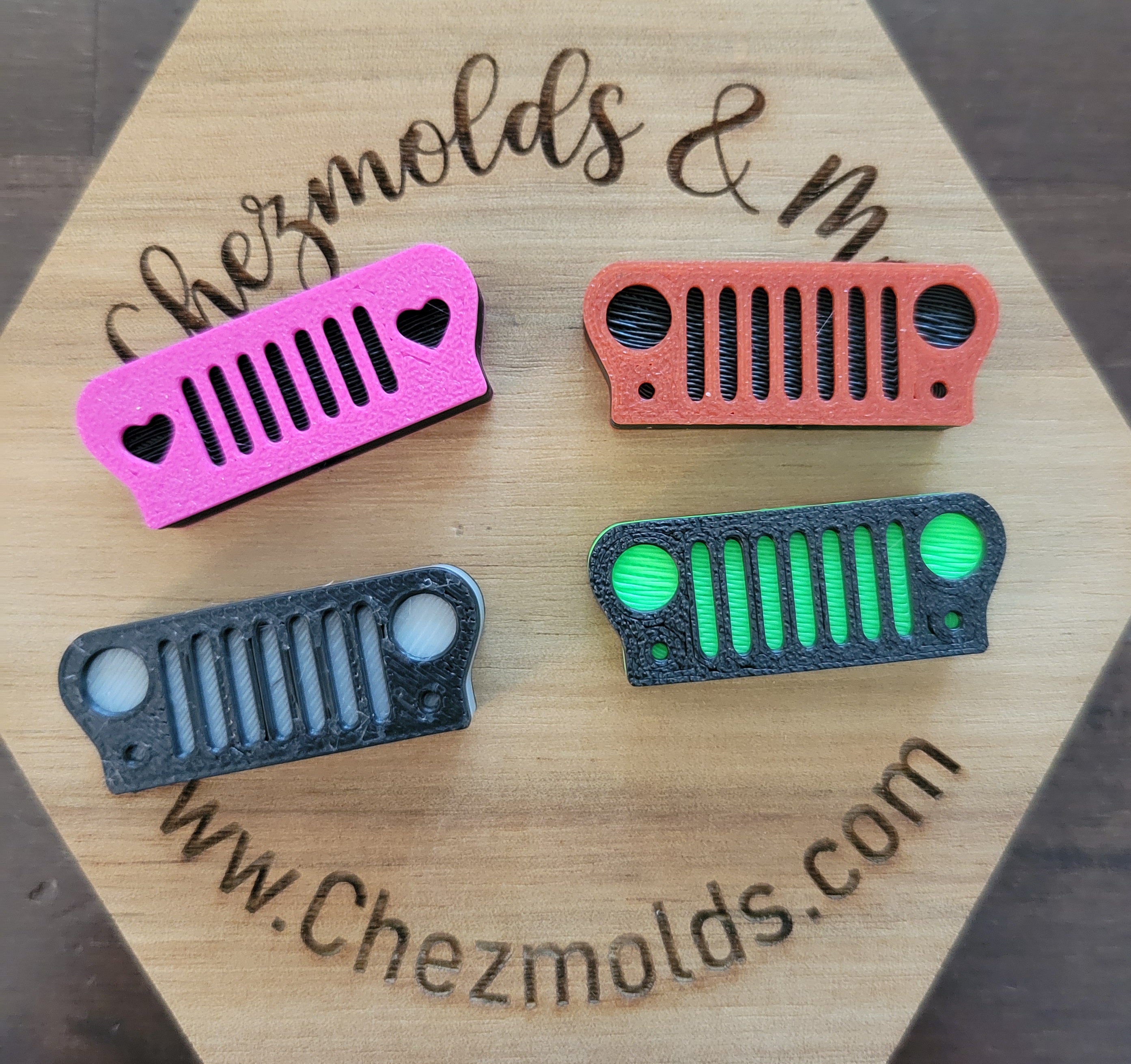 CE 3d printed -grill focal – ChezMolds & More