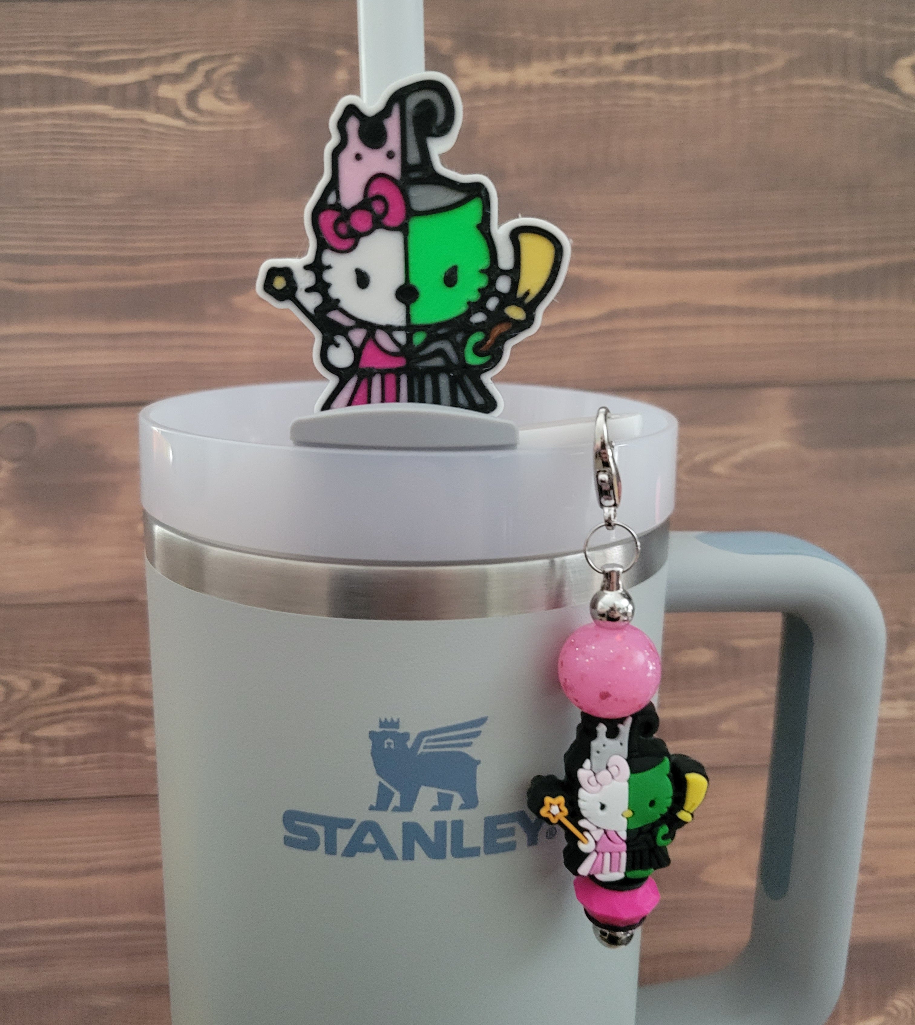 CE 3d printed- straw topper-exclusive wicked kitty – ChezMolds & More