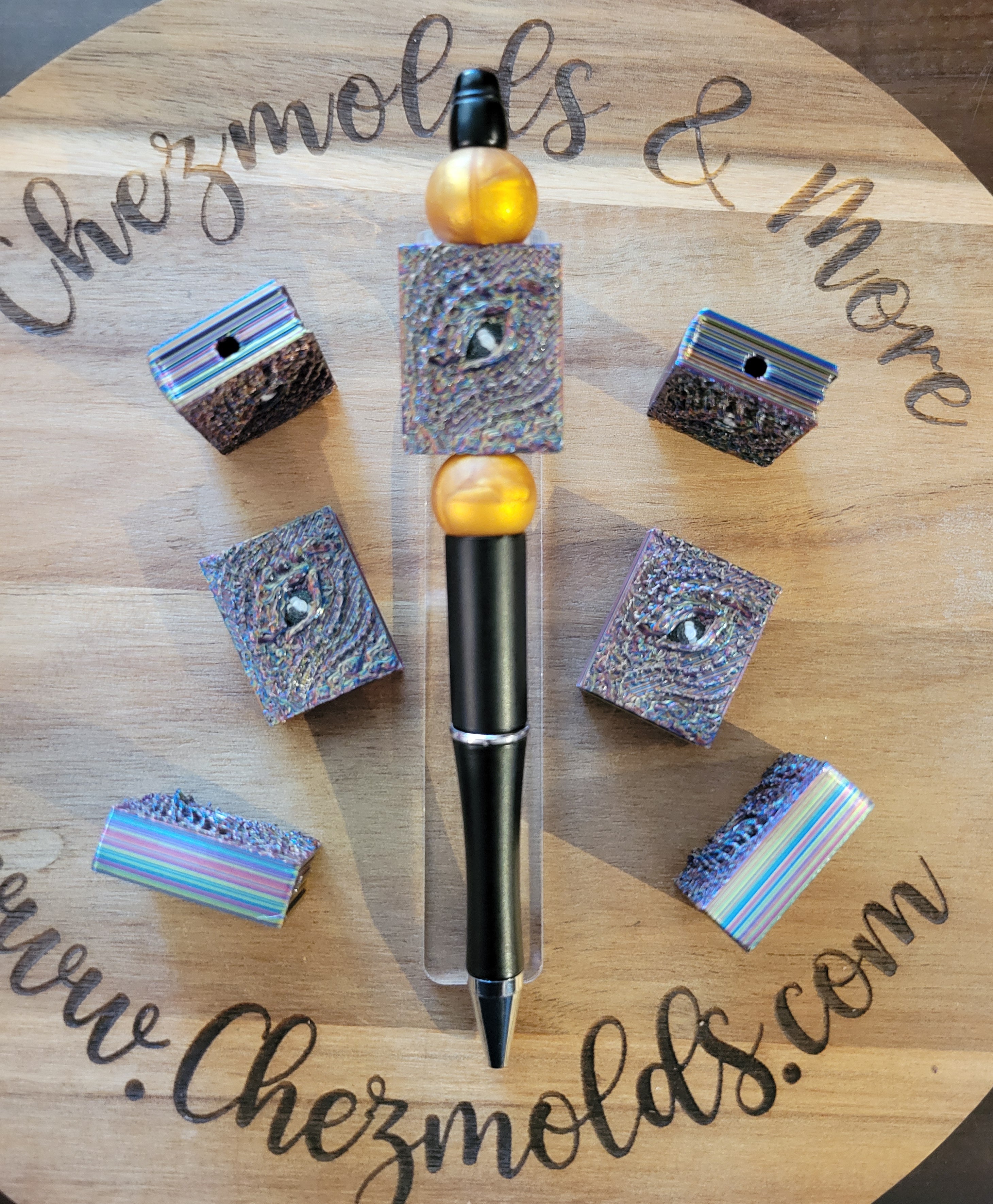 CE 3d printed dragon eye book – ChezMolds & More